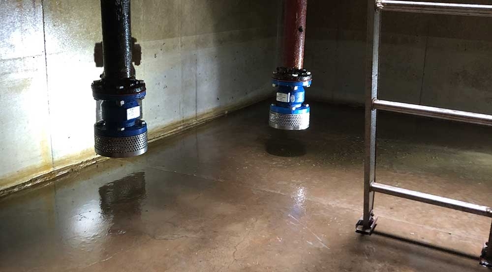 Water Tank Clean & Foot Valve Replacement | Vermont Utility Management ...